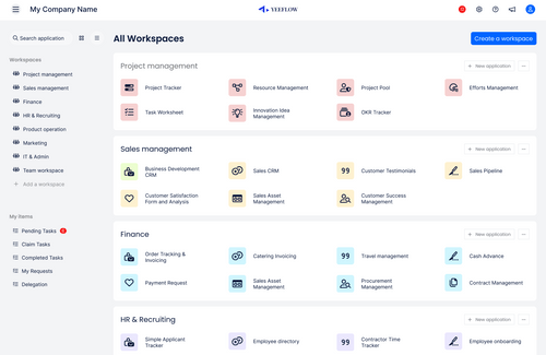 Yeeflow: Low-Code Application Development Platform